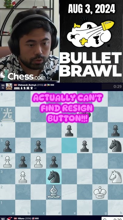 GM Hikaru POV Too Good to Know How to Resign In Chess #chess #chessplayer #chessgame - YouTube