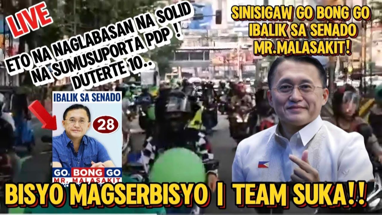 Eto na puwersa ng PDP TEAM DUTER10,iikutin PASIGEÑO humanda kayo ...