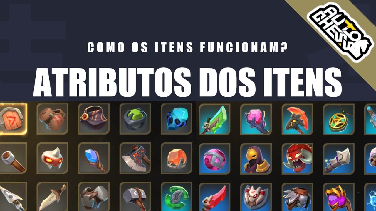 [♟AUTO CHESS] Como os Itens funcionam? O que acumula? - YouTube