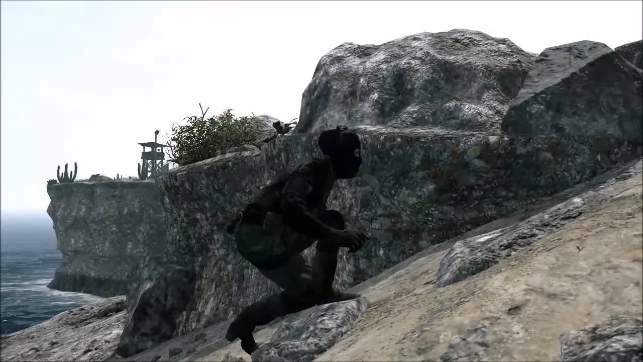 MGS5 GZ PC - Female Mother Base Member Mod - YouTube