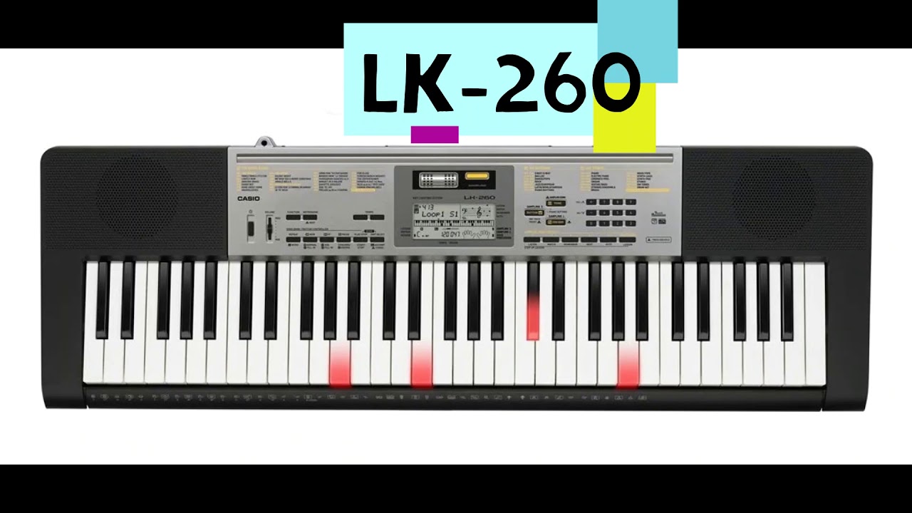 Casio LK Keyboards - YouTube