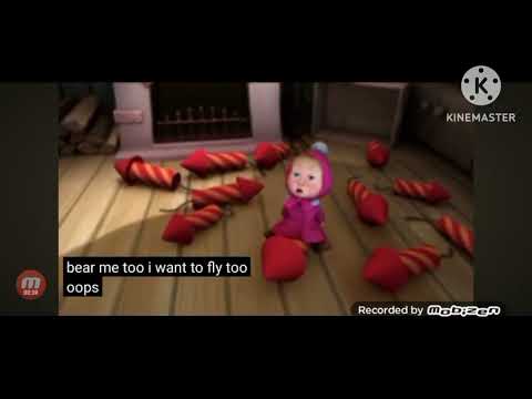 Masha and the bear Episode 3 (1 2 3 Light the Christmas tree) 8x Speed
