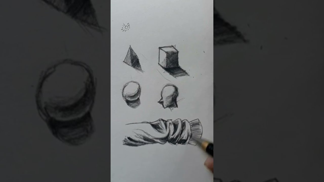 Tips Drawing for BEGINNERS || Shadowing) - YouTube