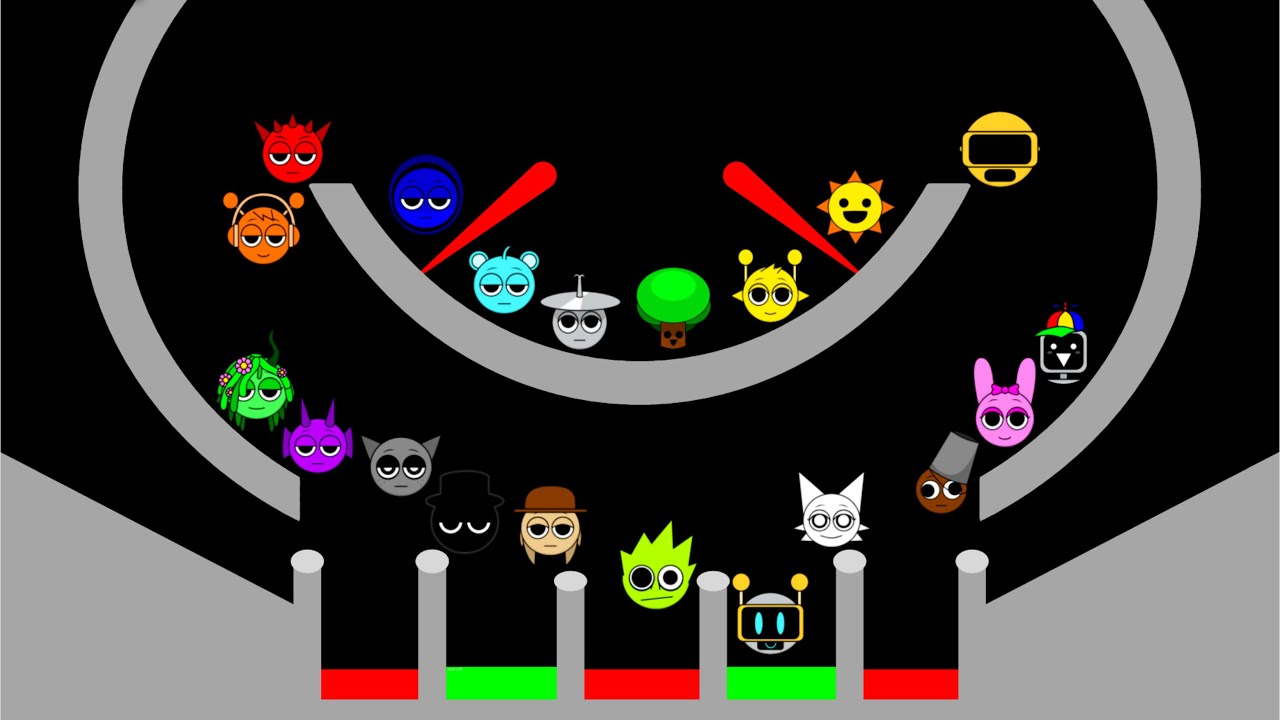 Incredibox Sprunki Marble Race in Algodoo │ Race 21. - YouTube