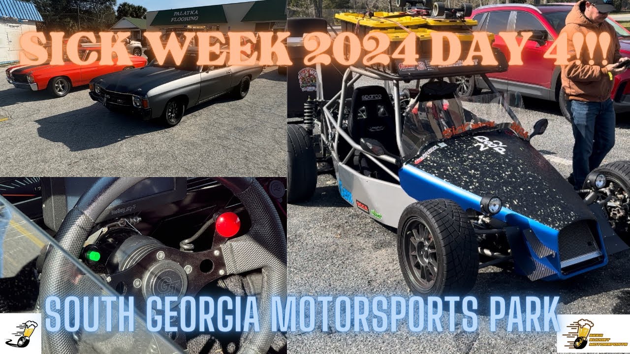 Sick Week 2024 Day 4!!! Freezing temps and open cockpit car makes for a ...