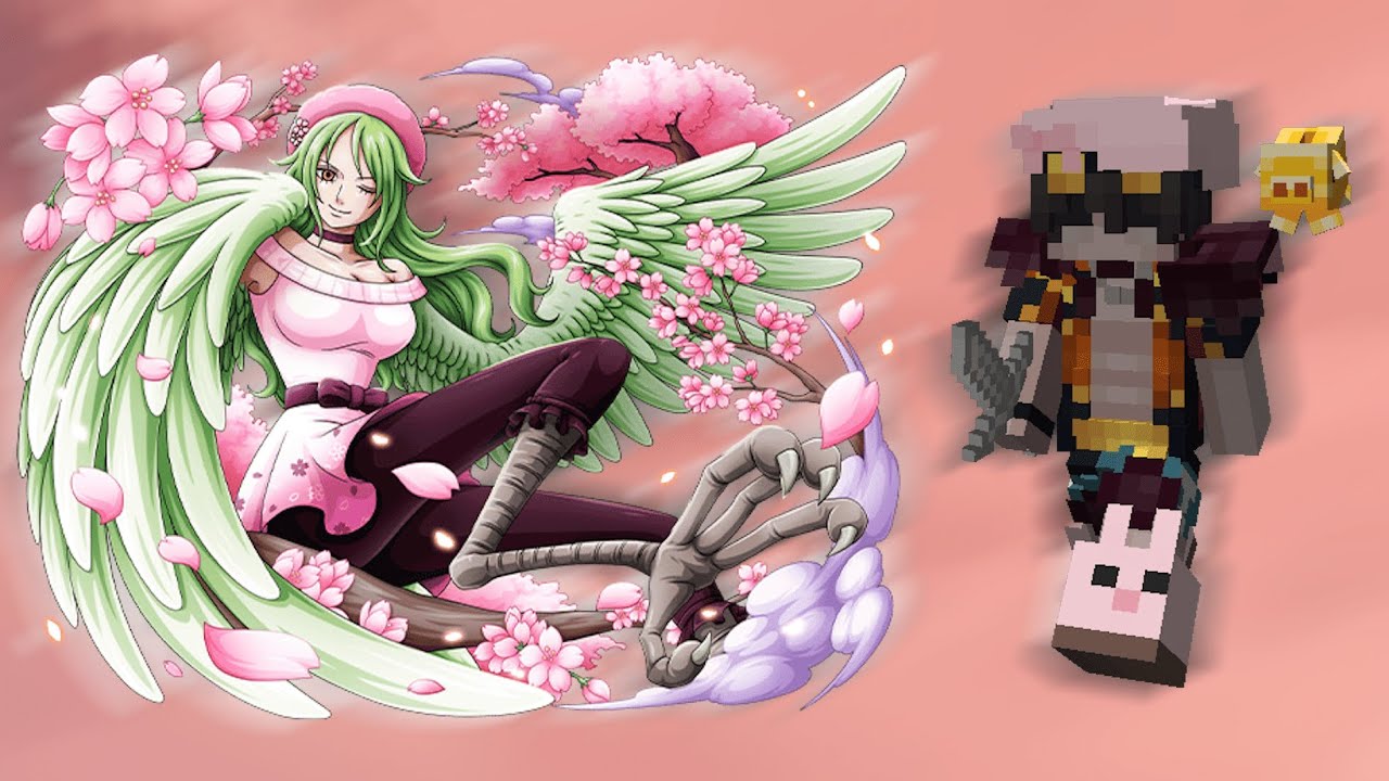 Monet (One Piece) - MINECRAFT BEDWARS PVP ANIME TEXTURE PACK 1.8.9 ...