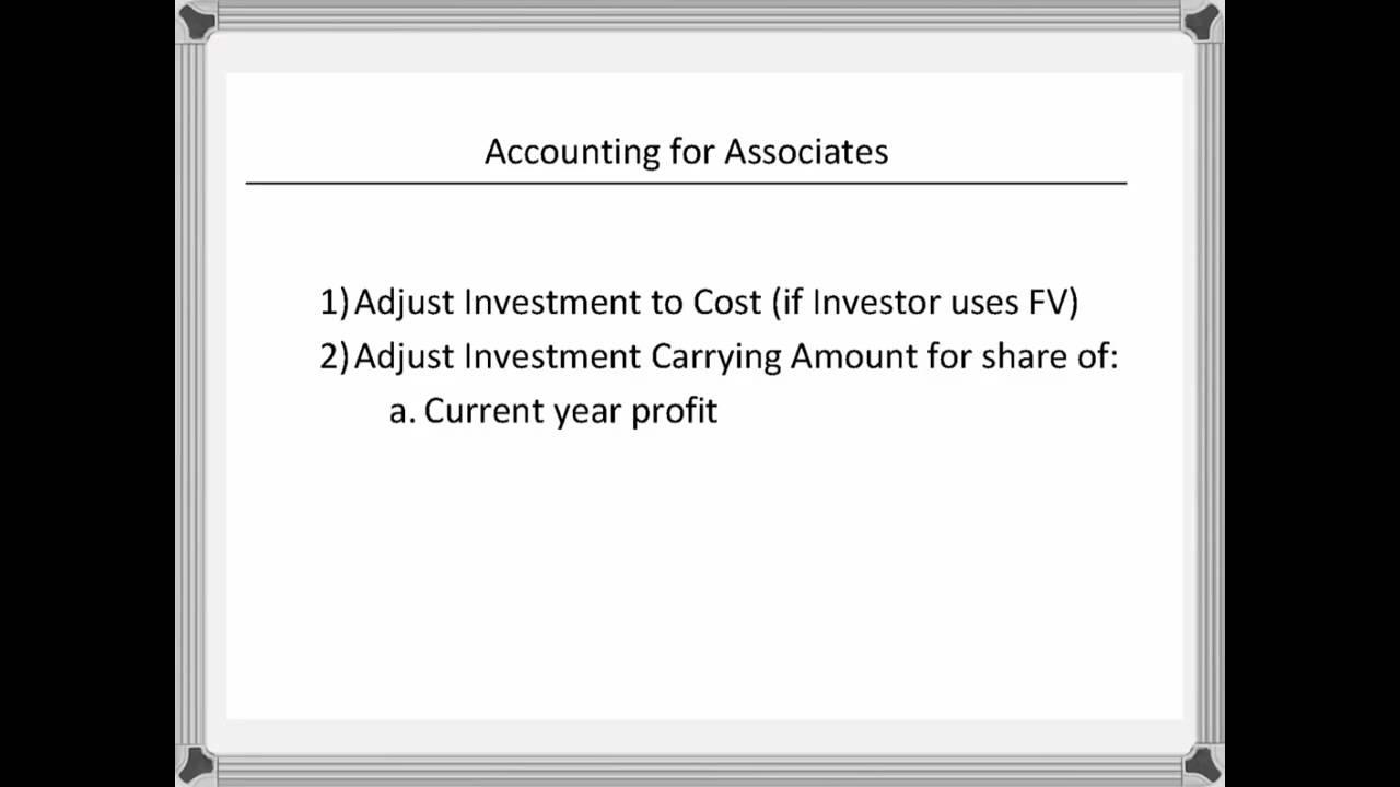Accounting for Associates 1 - Part 3 - YouTube