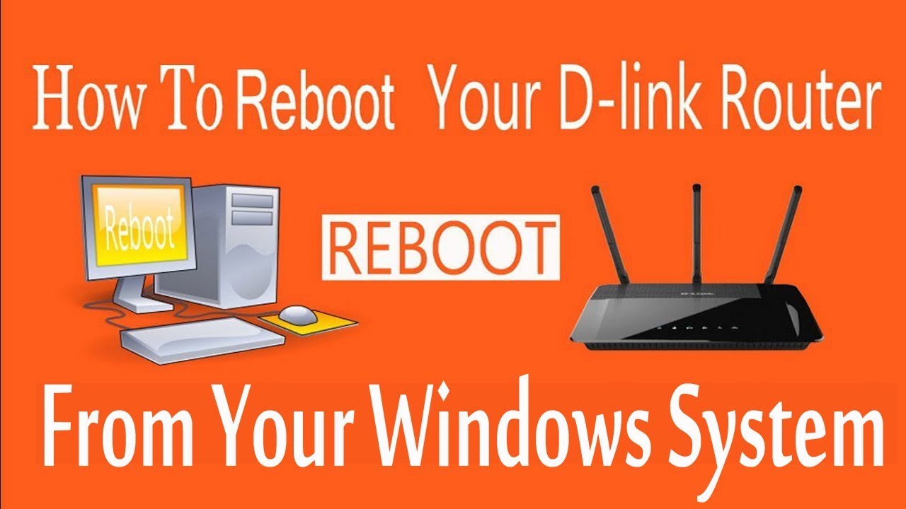 How to Reboot D-Link WiFi Router From Windows System In Hindi [By ...