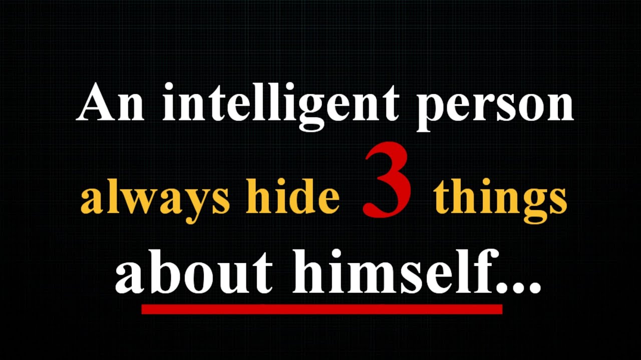 Keep Three Things Secret About Yourself | Psychology Facts | Quotes ...