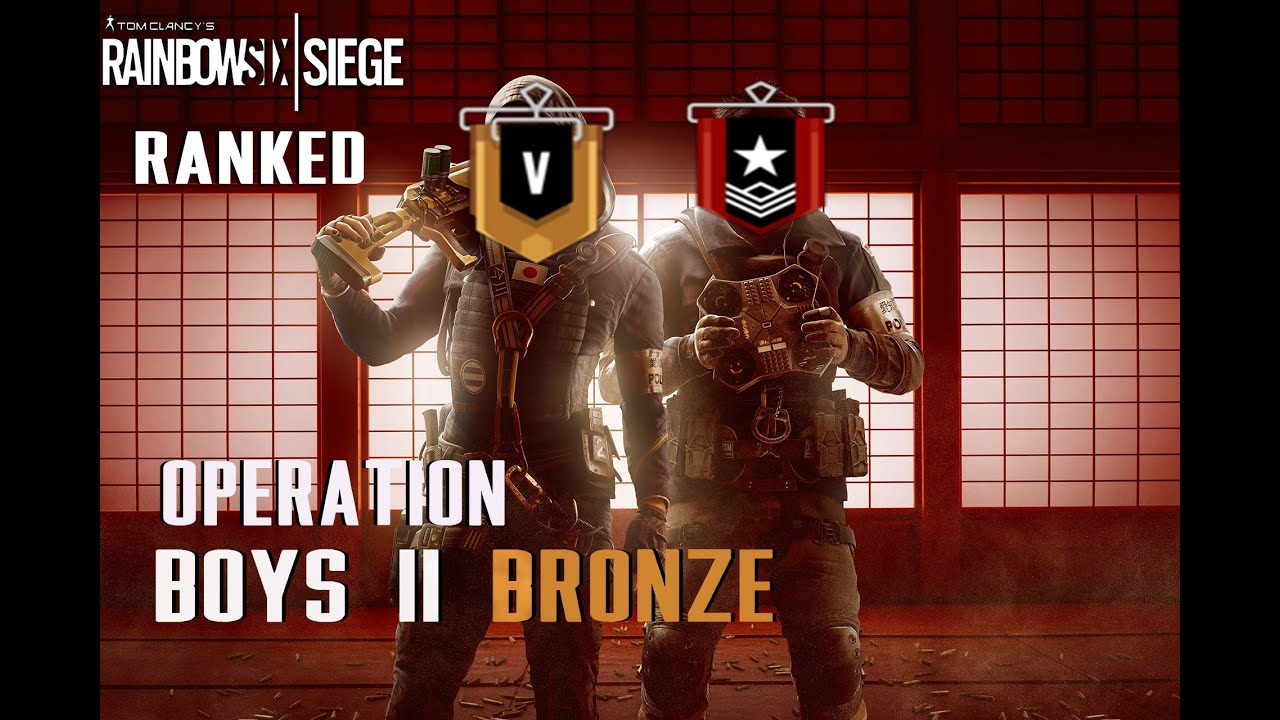 Rainbow Six Siege Ranked : Operation Bronze Bash - YouTube