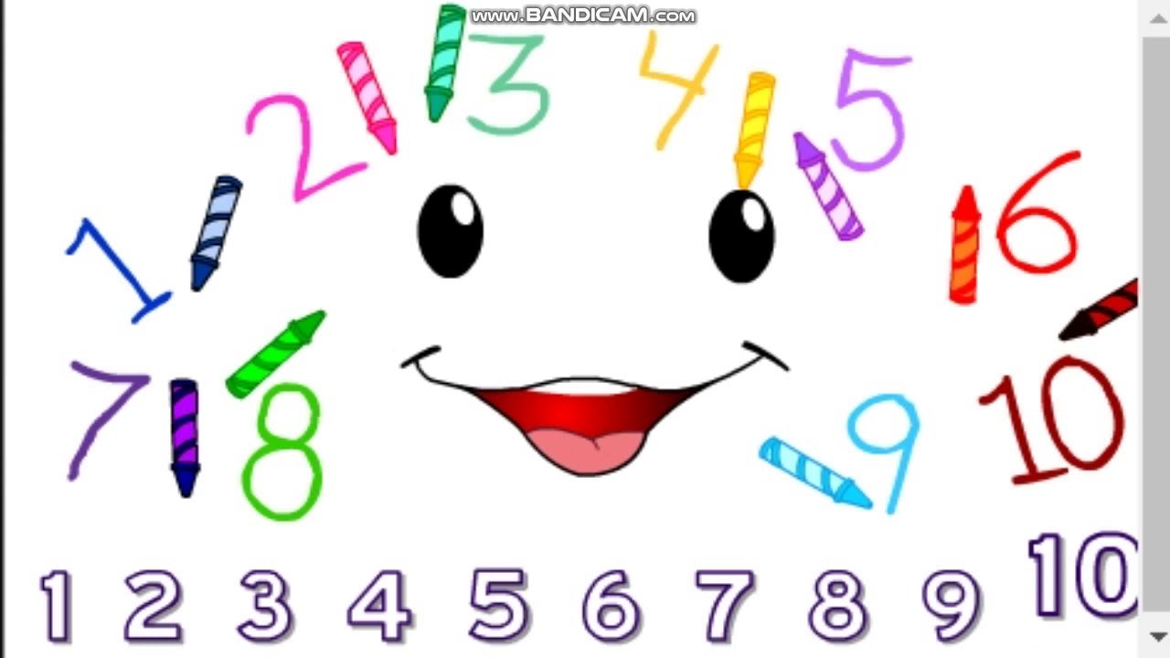 Face's Numbers Game (UK) - Crayons - YouTube