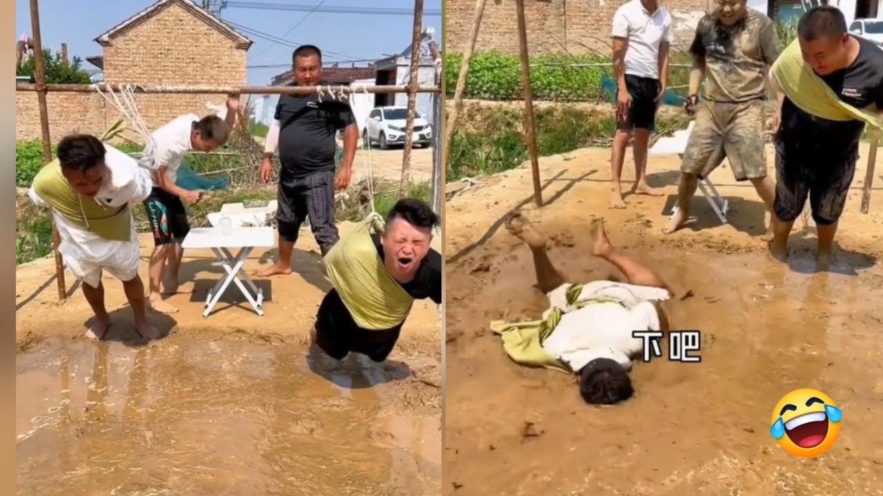 Friends group playing funny game | UNCONTROLLABLE LAUGH😂 - YouTube