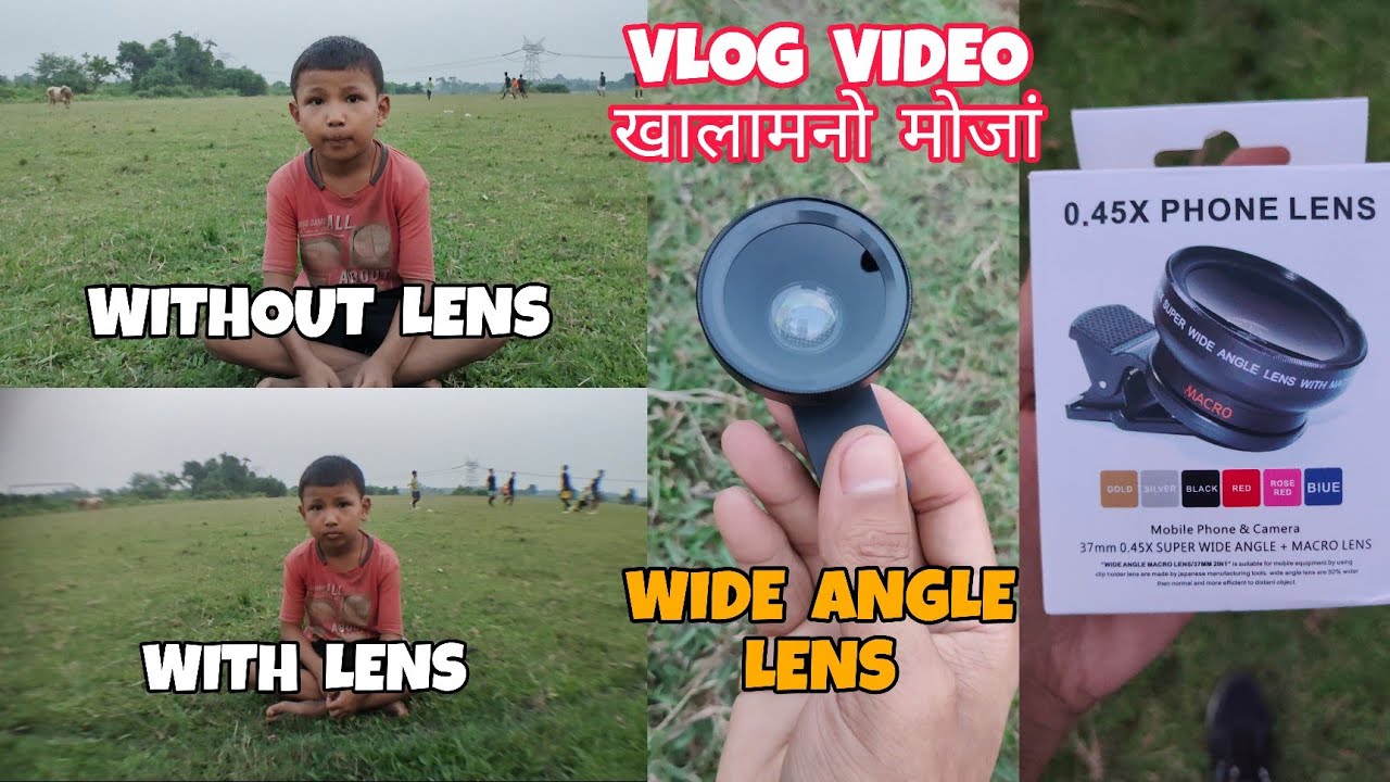 WIDE ANGLE LENS | VLOG VIDEONI TAKAI BEST - YouTube