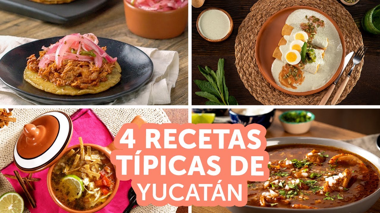 4 recetas típicas de Yucatán | Kiwilimón - YouTube