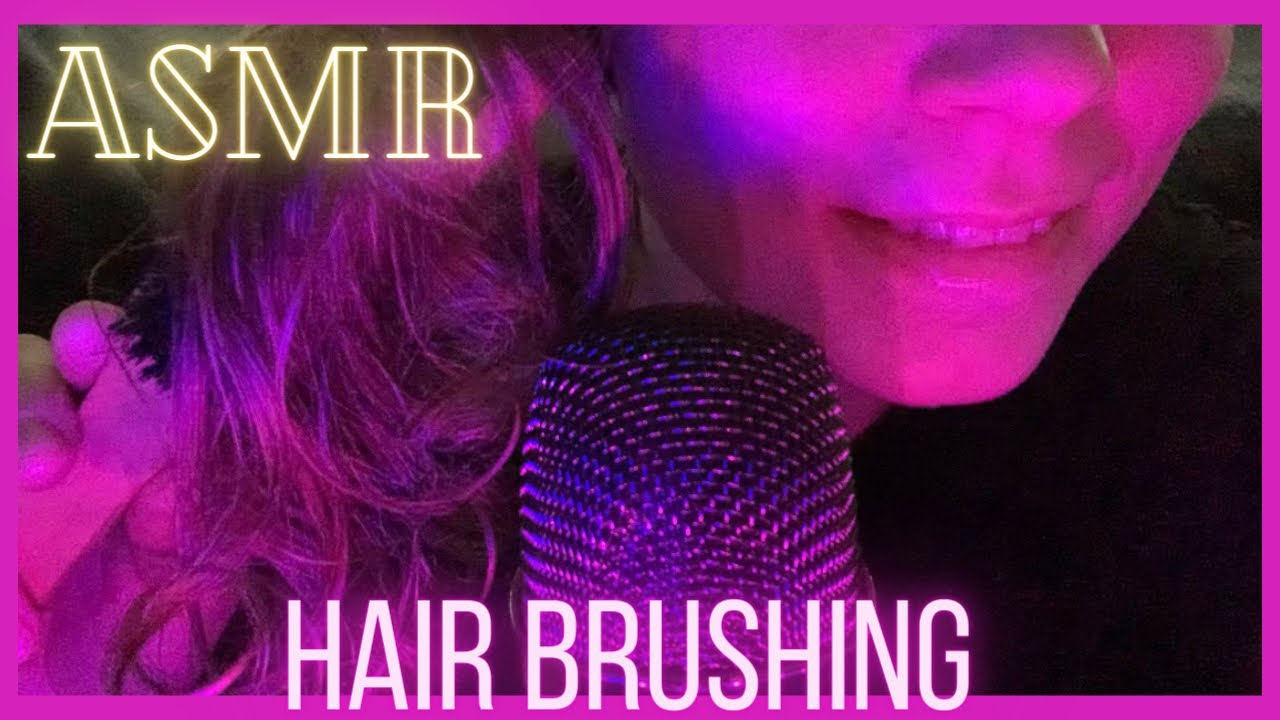 ASMR - Hair Brushing 💆‍♀️(Tingly Brushing, Spray Sounds, Soft Breathing ...