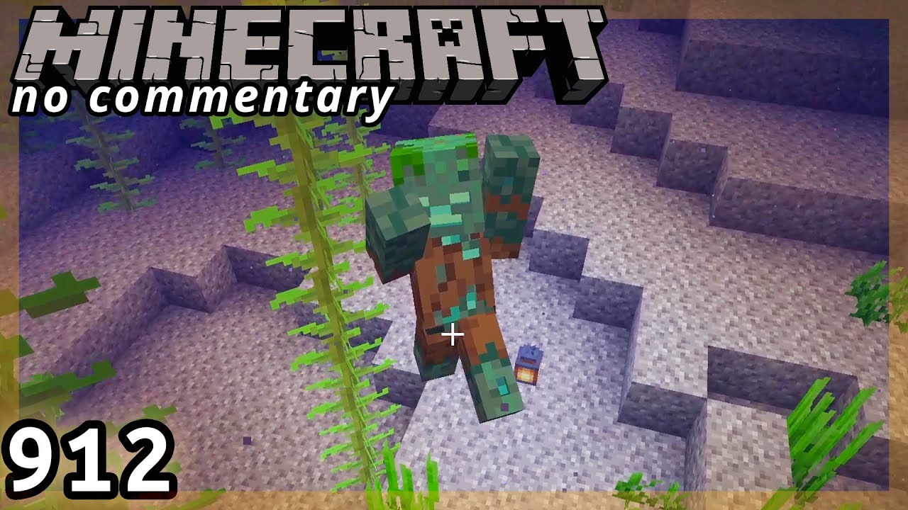Late-Game Minecraft 912 :: Annoying Drowned Zombies - YouTube