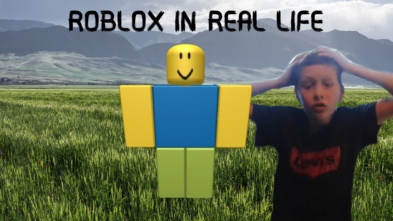 Roblox in real life - YouTube