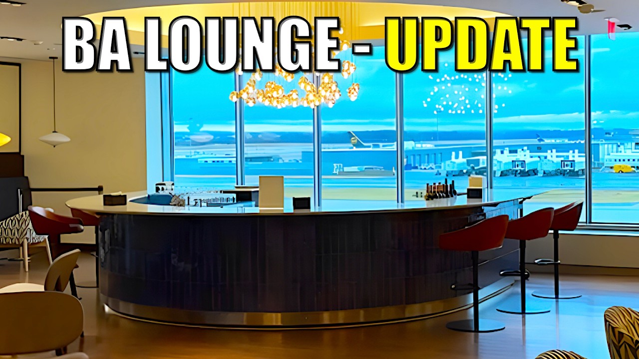 British Airways Dulles (IAD) Lounge: 2026 Full Walkthrough - YouTube