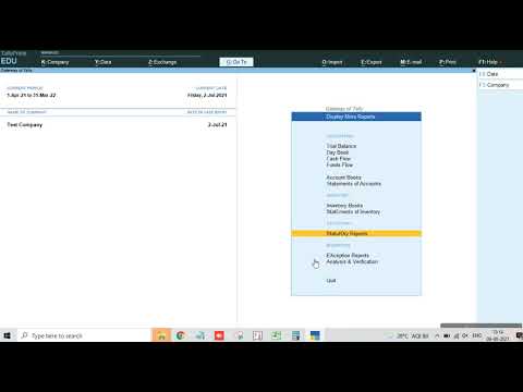 How to Export Sale Invoice details in Json format For Ewaybill in Tally ...