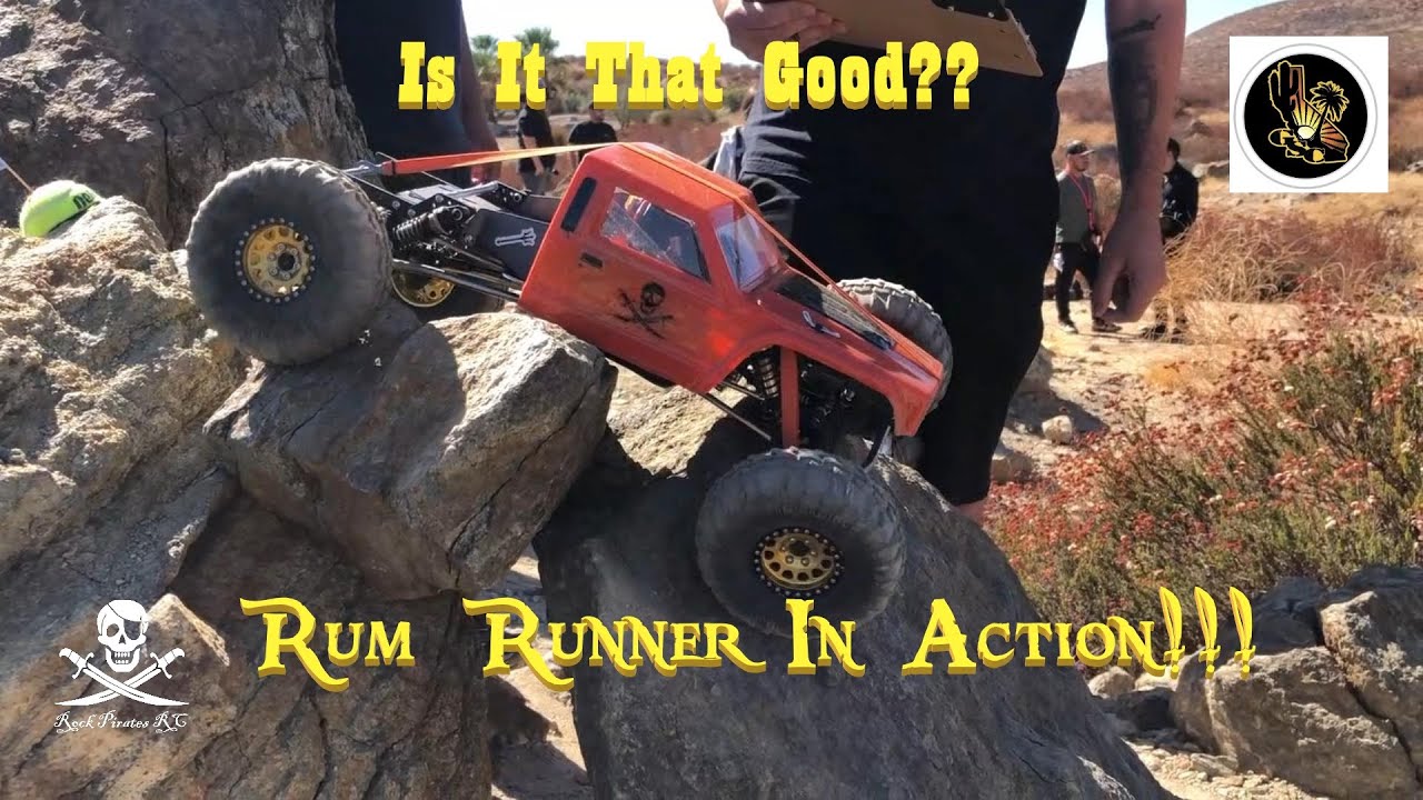 ROCK PIRATES RC RUM RUNNER COMP ACTION AT GSC - YouTube
