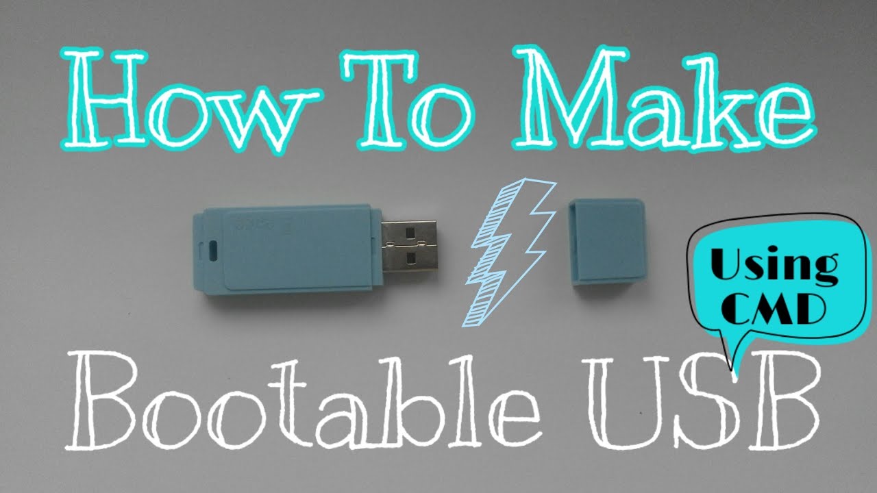 How to make a usb drive bootable device - importmas