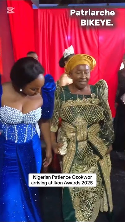 Patience Ozokwor arrive aux Ikon Awards 2025 en Ouganda #patienceozokwor #ikonawards2025 # ...