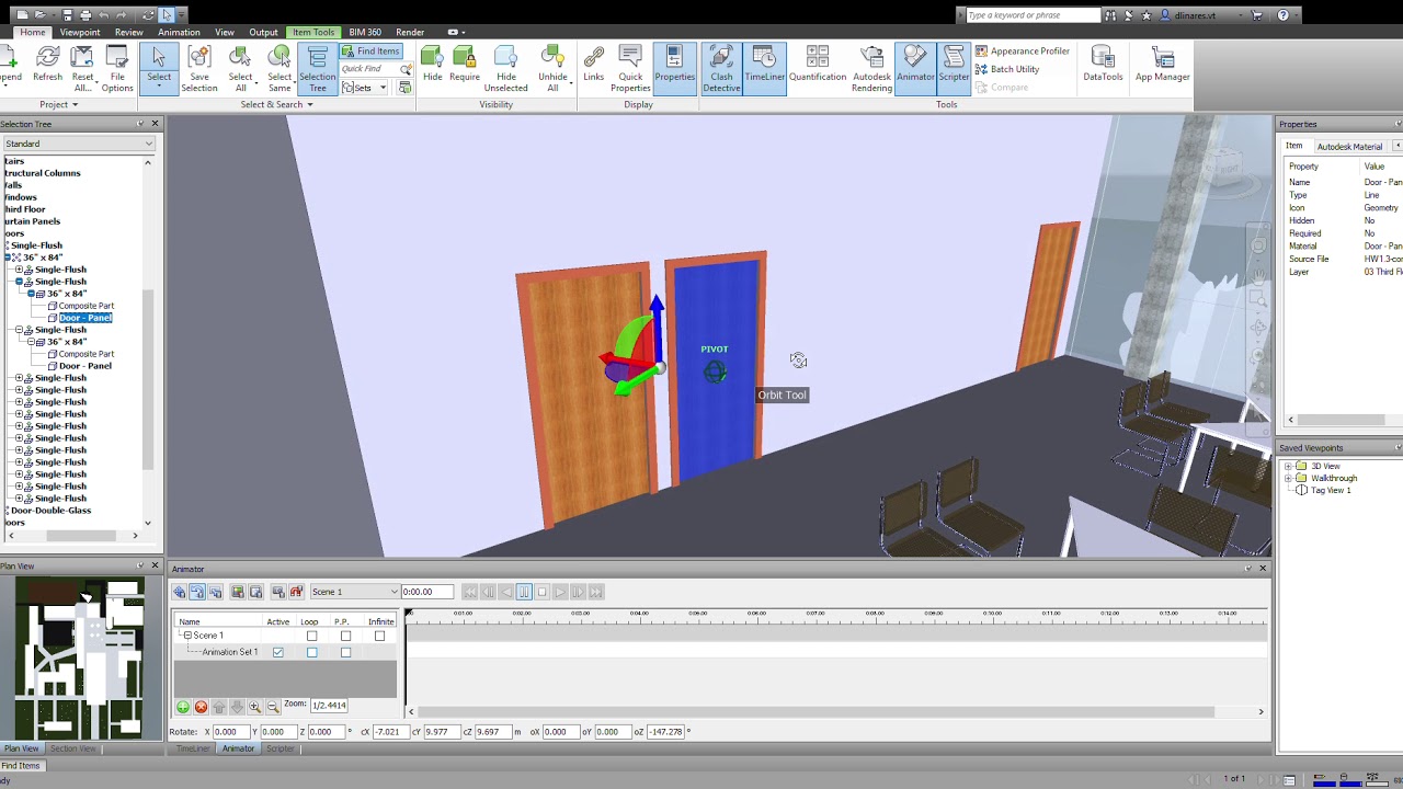 Object Animation in Navisworks - YouTube