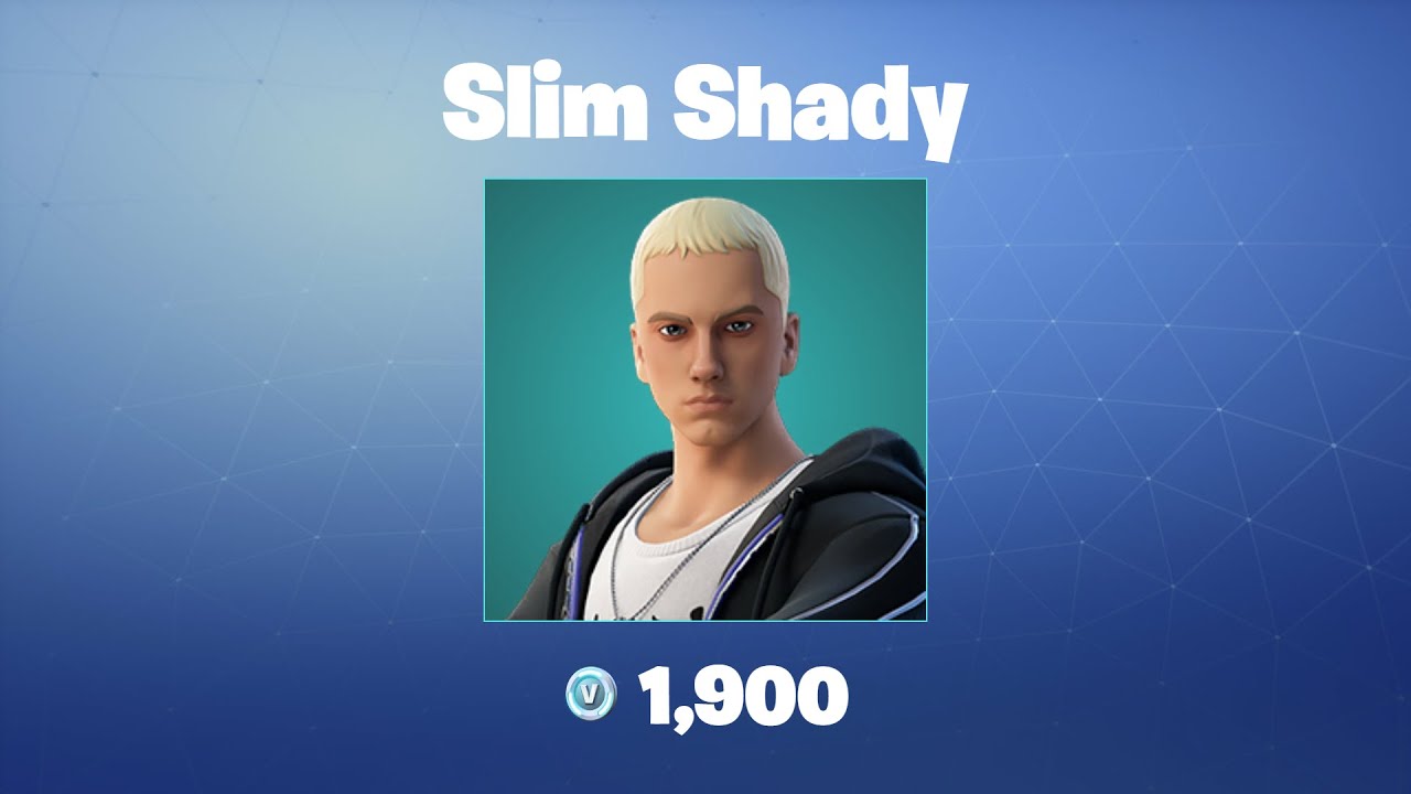 Slim Shady | Fortnite Outfit/Skin - YouTube