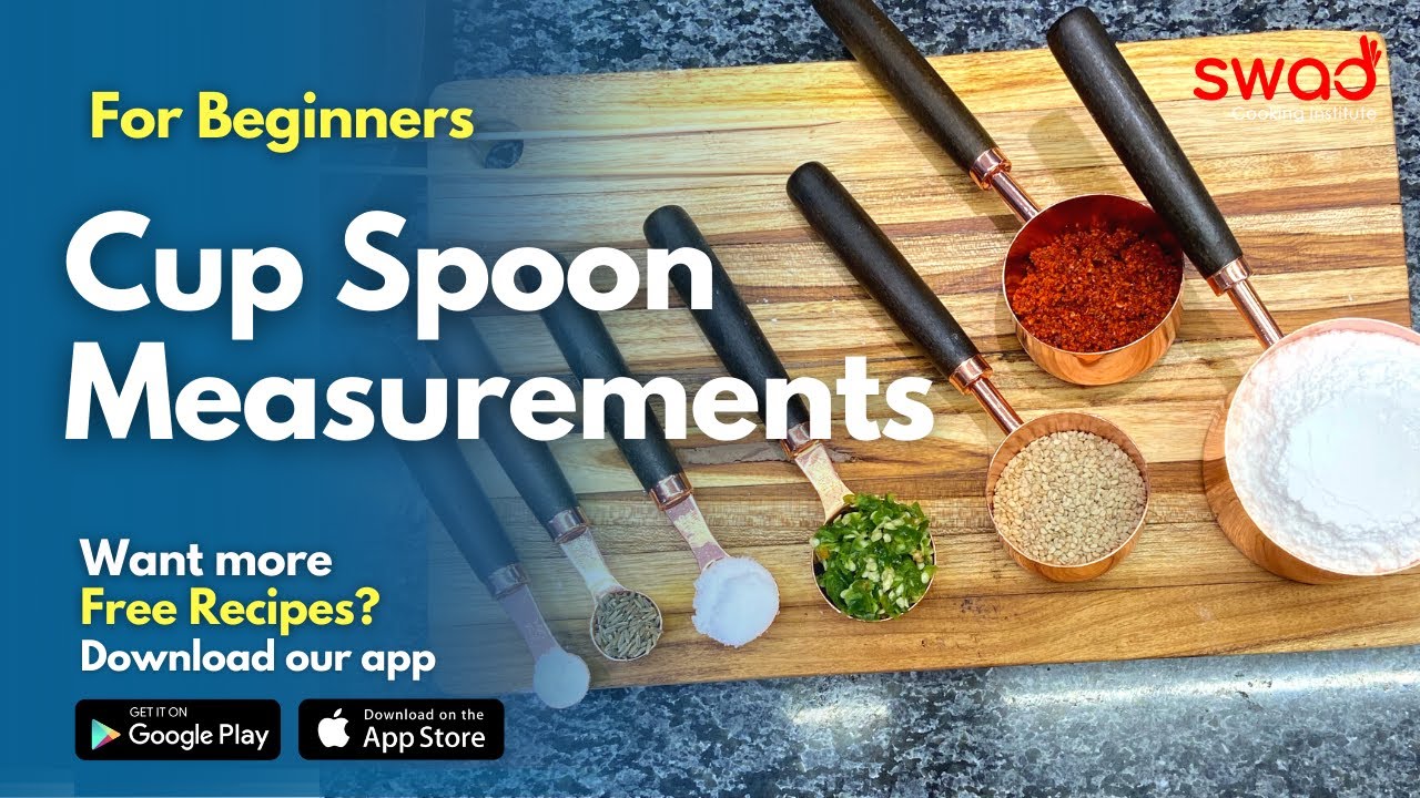 Measuring Cups and Spoons for beginners| How to measure ingredients ...