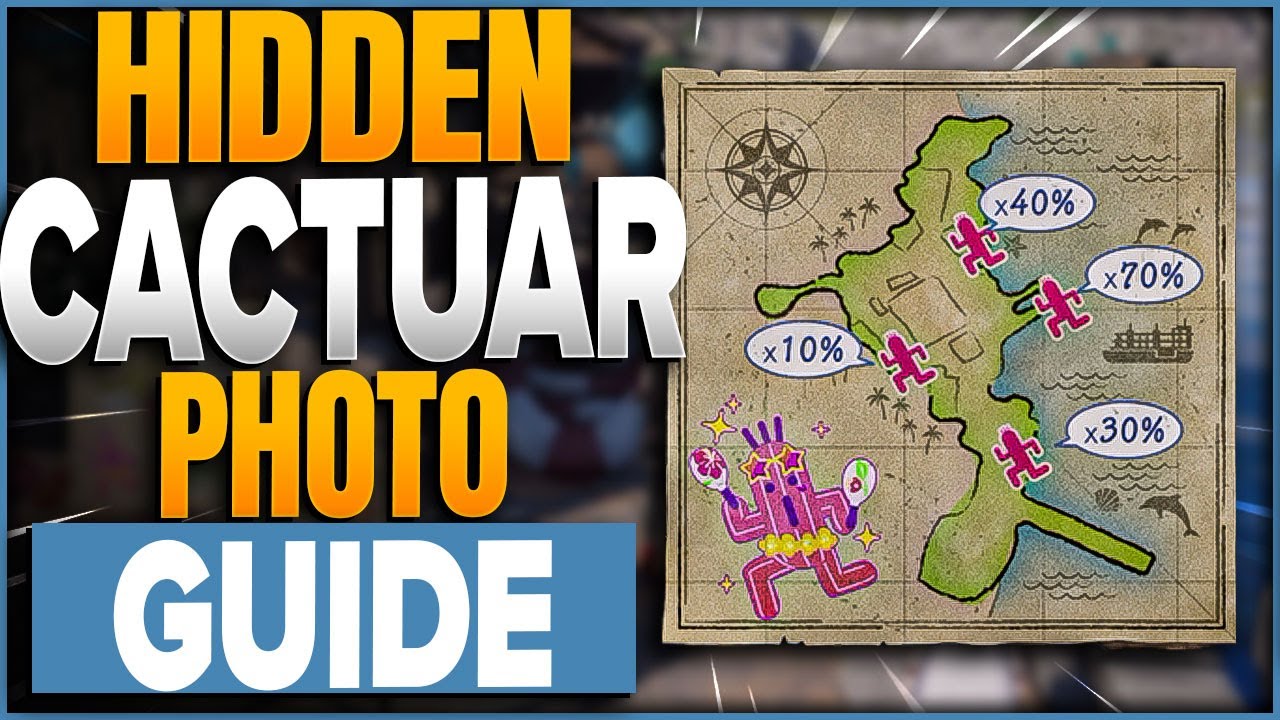 Where To Find ALL Hidden Cactuars For Photo In FF7 Rebirth - YouTube