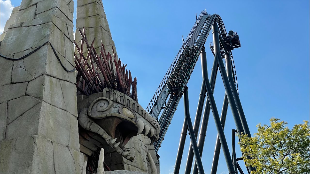 Kondaa Front Row On Ride Walibi Belgium 2022 - YouTube