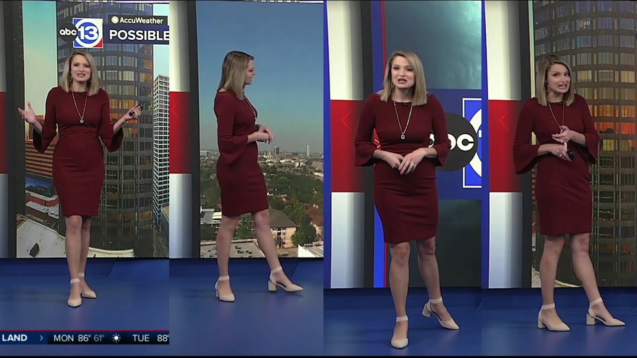 Rachel Briers with the Accuweather forecast for ABC13 Houston October ...