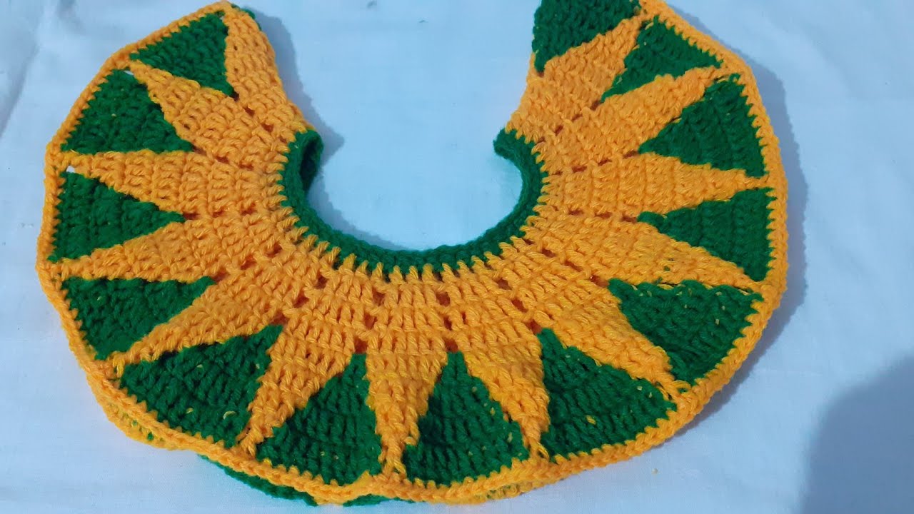 Crochet.Round.Neck.Design.M.C.AnithaHarikumar - YouTube
