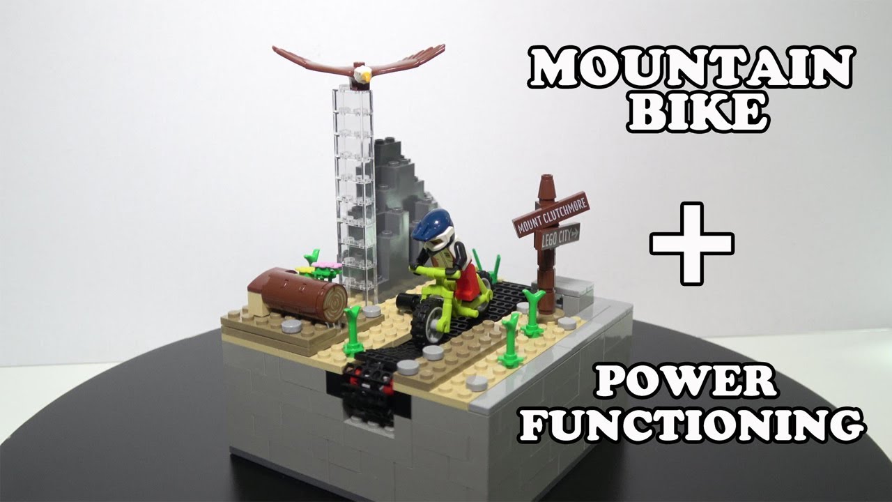 LEGO MOC Mountain Bike Kinetic Sculpture - YouTube