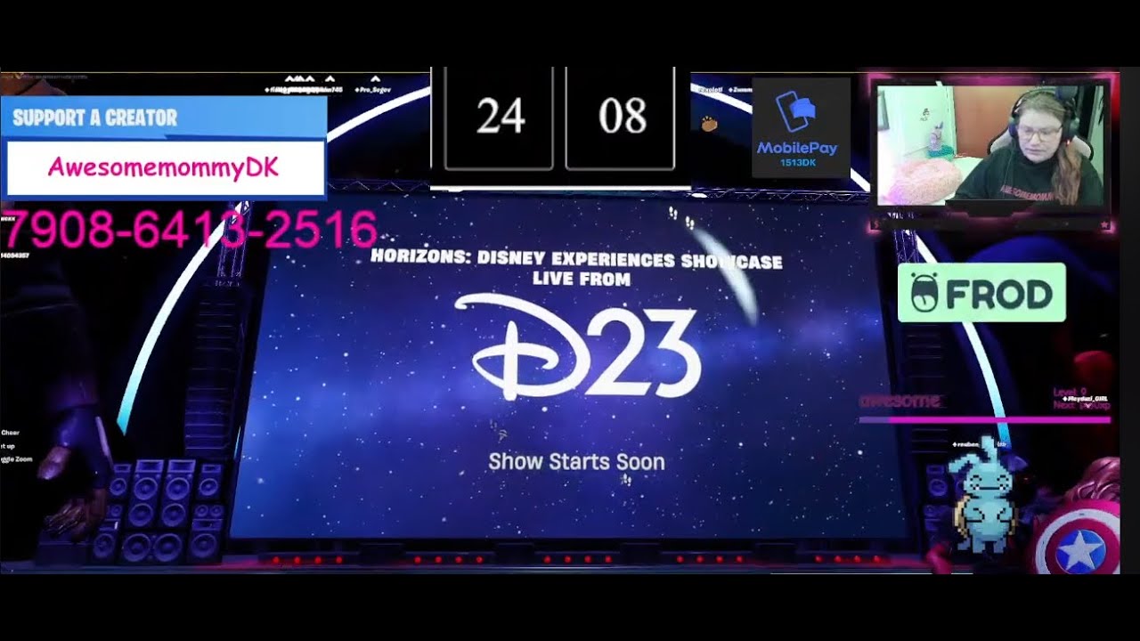 DISNEY FORTNITE live event | Dansk Fortnite - YouTube