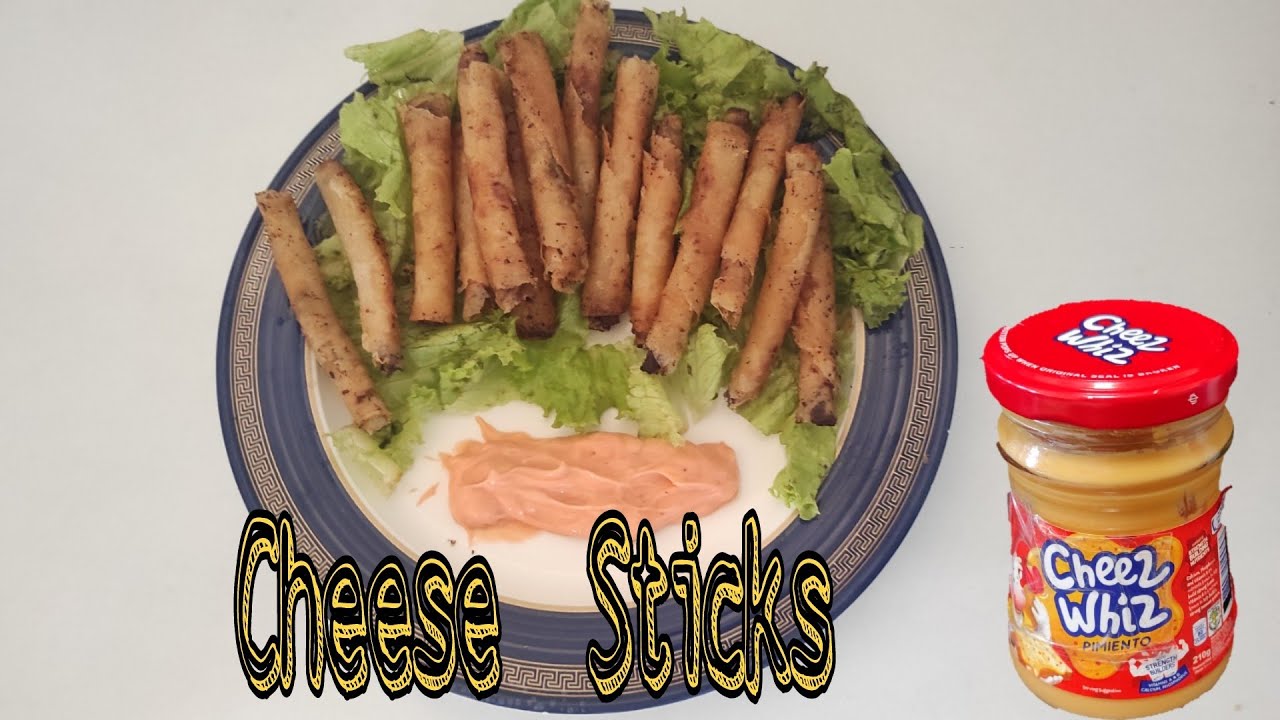 HOW TO COOK CHEESE STICKS using CHEES WHIZ PIMIENTO | Business idea # ...