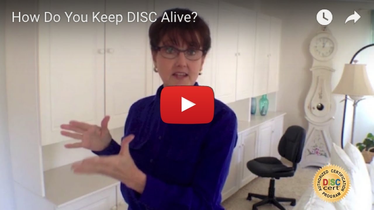 DISC Certification by DISCcert Inc. - How Do You Keep DISC Alive? - YouTube