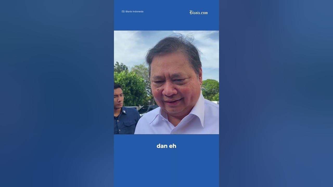 Airlangga Jawab Isu Dirinya dan Sri Mulyani Mundur dari Kabinet Prabowo - YouTube