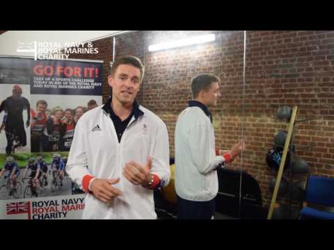 Olympic gold medalist Pete Reed OBE speaks with the RNRMC - YouTube