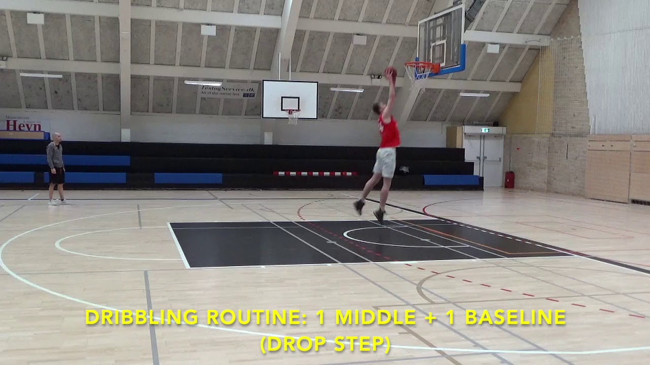 Low post moves (2) - YouTube