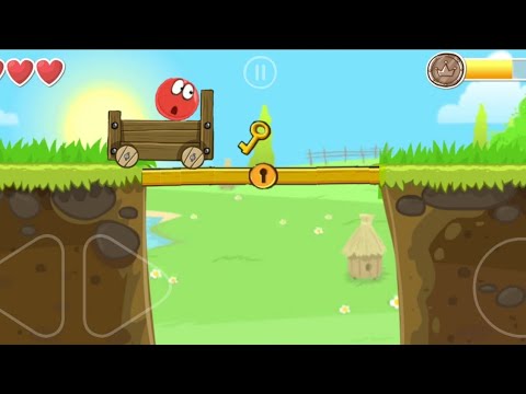 Red Ball 4 Animation Red Ball fall in valley - YouTube