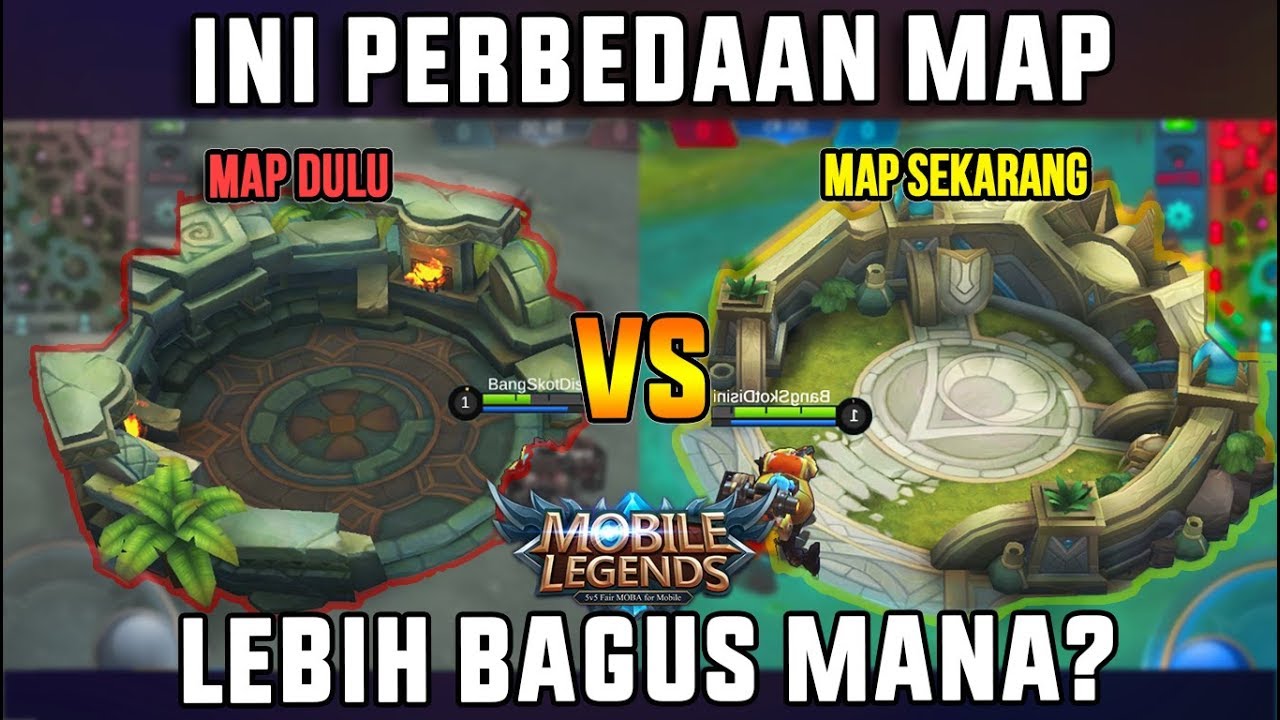 INI PERBEDAAN MAP Mobile Legend ZAMAN DULU vs SEKARANG! Lebih Bagus ...