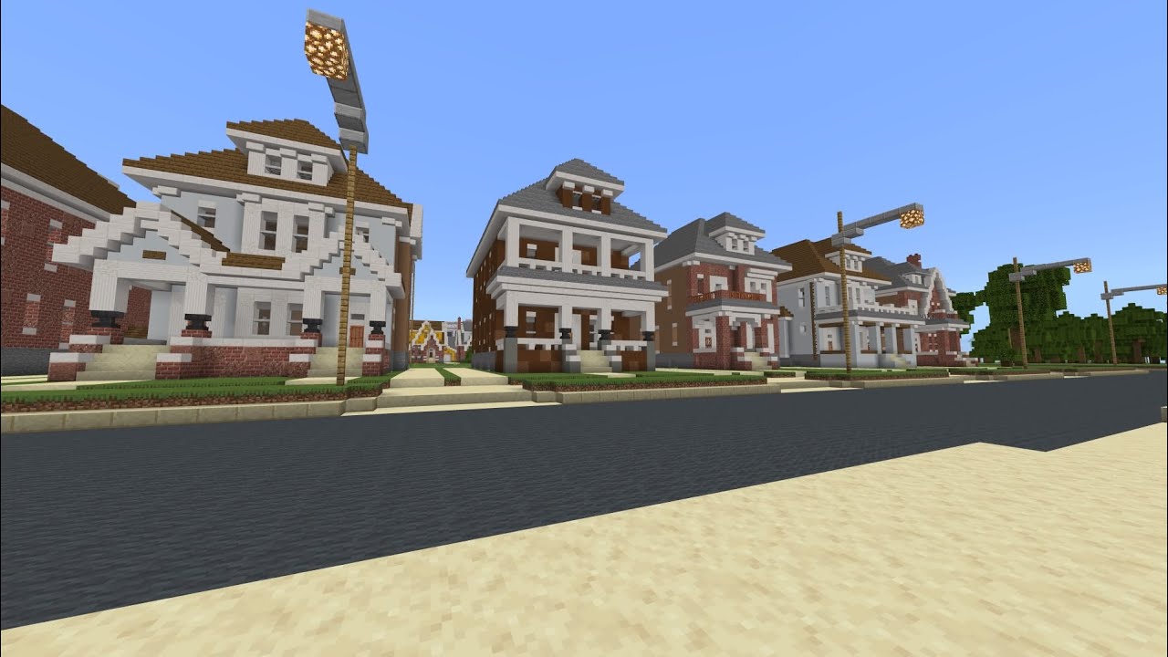 City of Evansburg - Episode 71 - New Houses! - Minecraft Timelapse ...