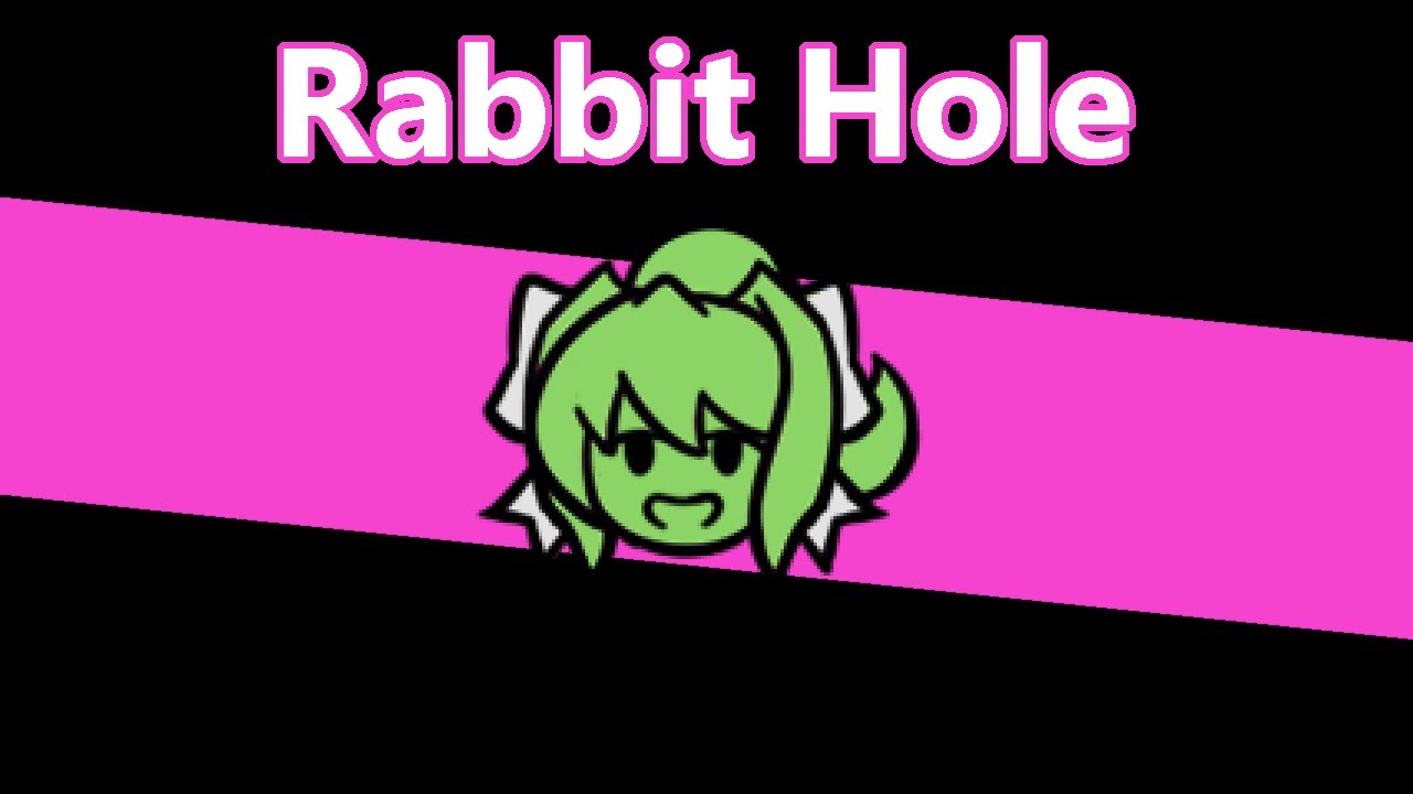 Rabbit Hole - [FNF Monika cover] - YouTube