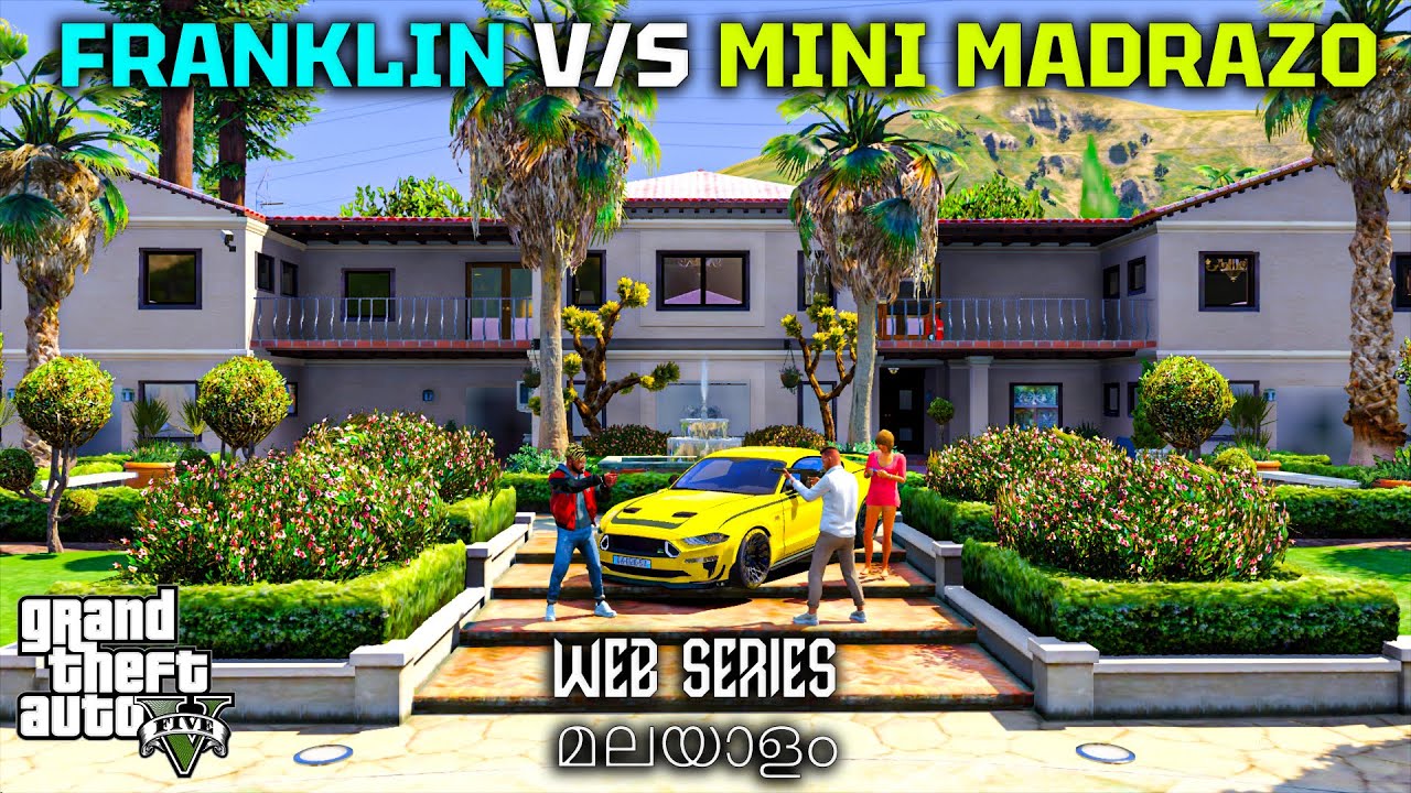Franklin VS Mini Madrazo | GTA 5 Web Series മലയാളം #219 - YouTube