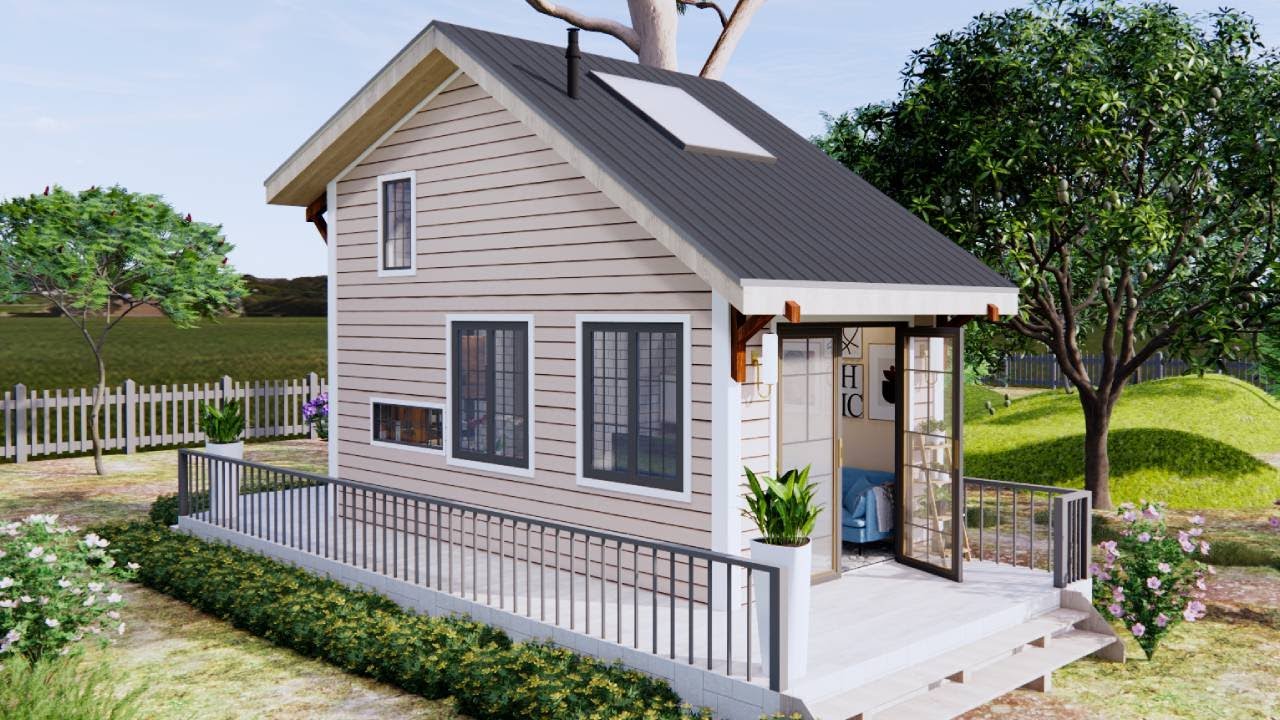 3x6m (190sqft) With Rustic Beautifull Cottage Houseb It Is a Dream ...