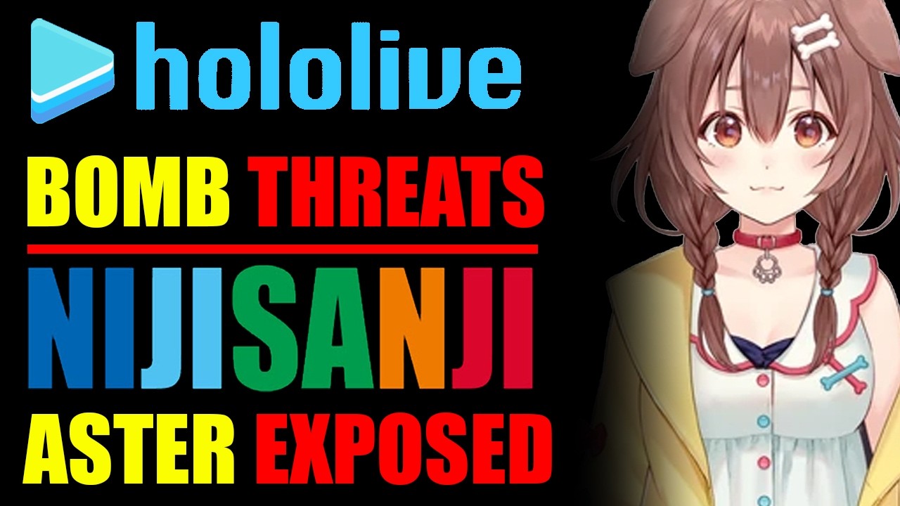 HOLOLIVE gets BOMB THREATS, NIJISANJI Aster Exposed, TWISTY FIRED? FeFe ...