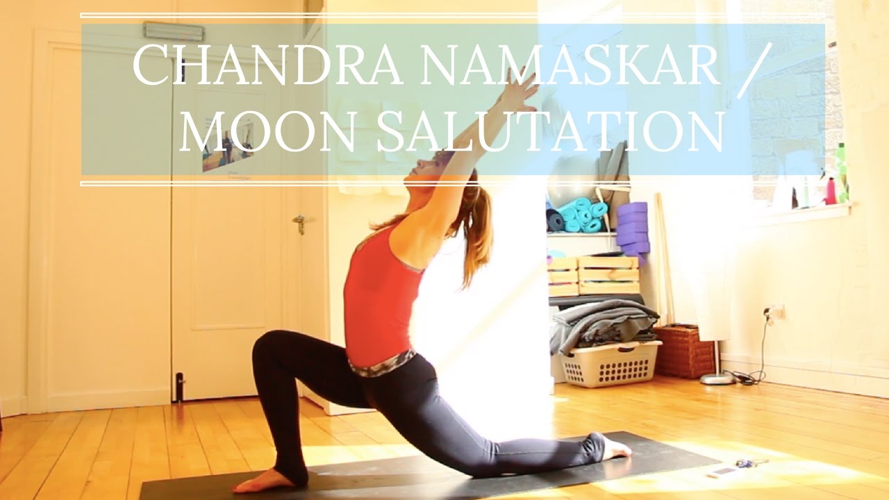 6 MINUTE LEARN YOGA: MOON SALUTATION | CHANDRA NAMASKAR - YouTube
