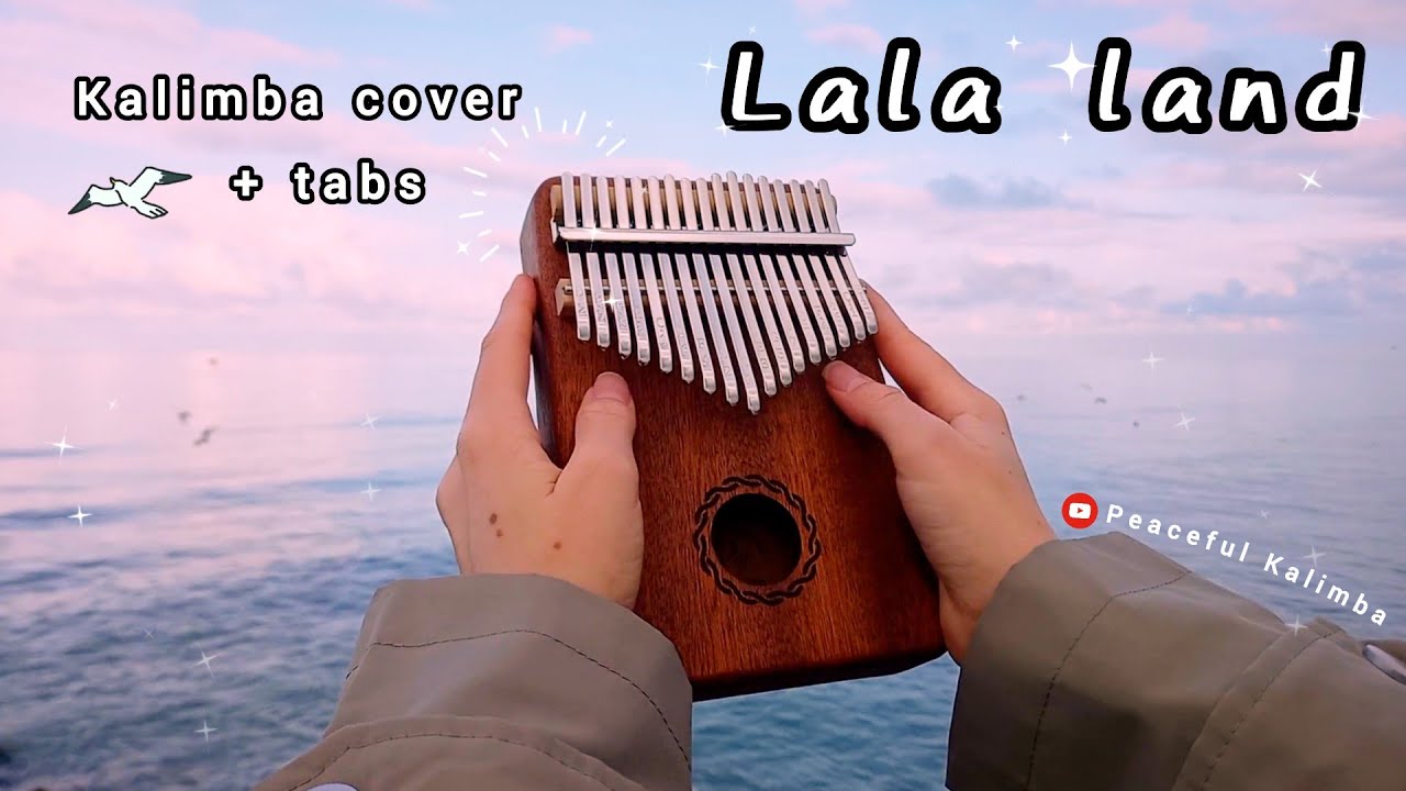 Mia & Sebastian's theme (Lala land) 💖 kalimba cover song with easy tabs ...
