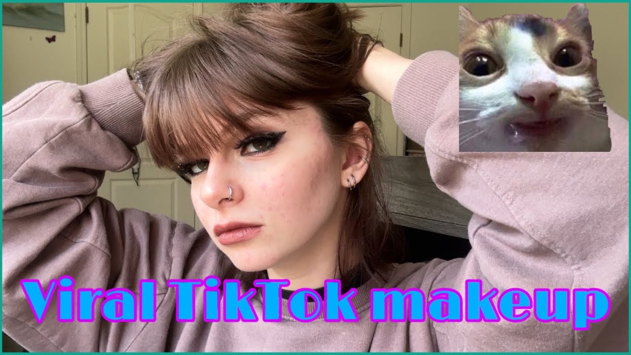 I tried to do UNRECOGNIZABLE makeup from TikTok - YouTube